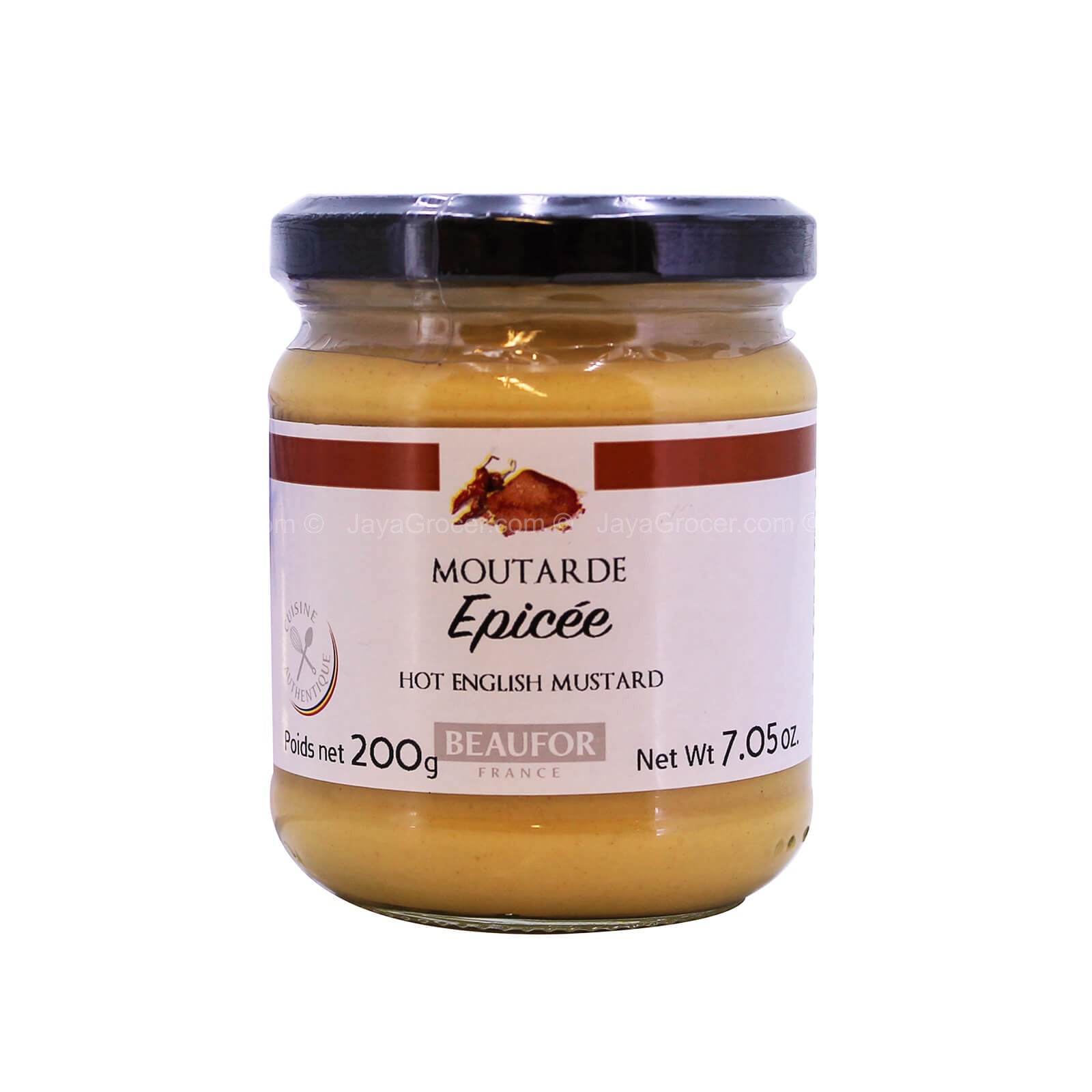 Beaufor Hot English Mustard 200g – Jaya Grocer | Plaza Jelutong