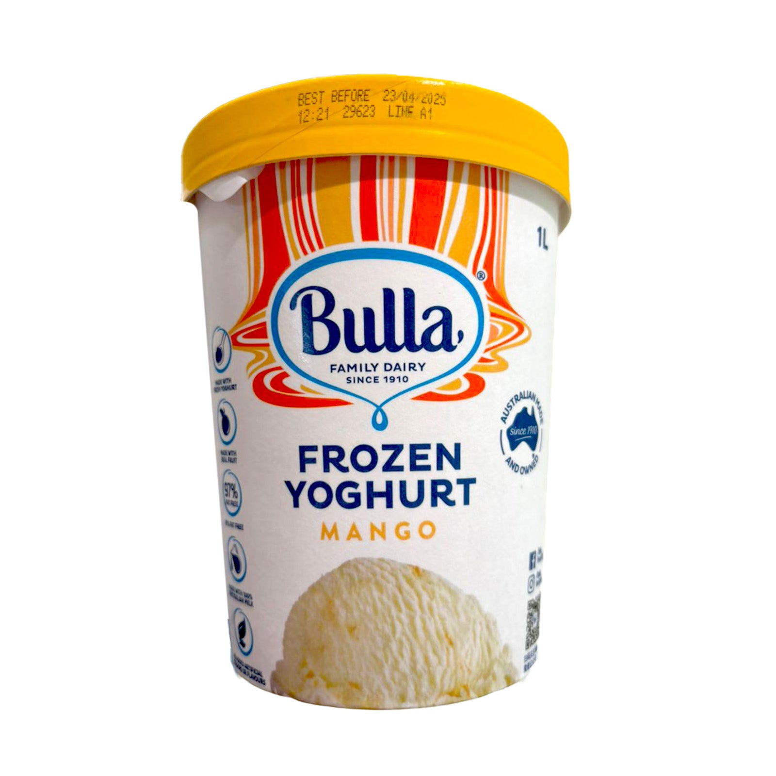 Bulla Frozen Yogurt Mango 1L – Jaya Grocer | Plaza Jelutong