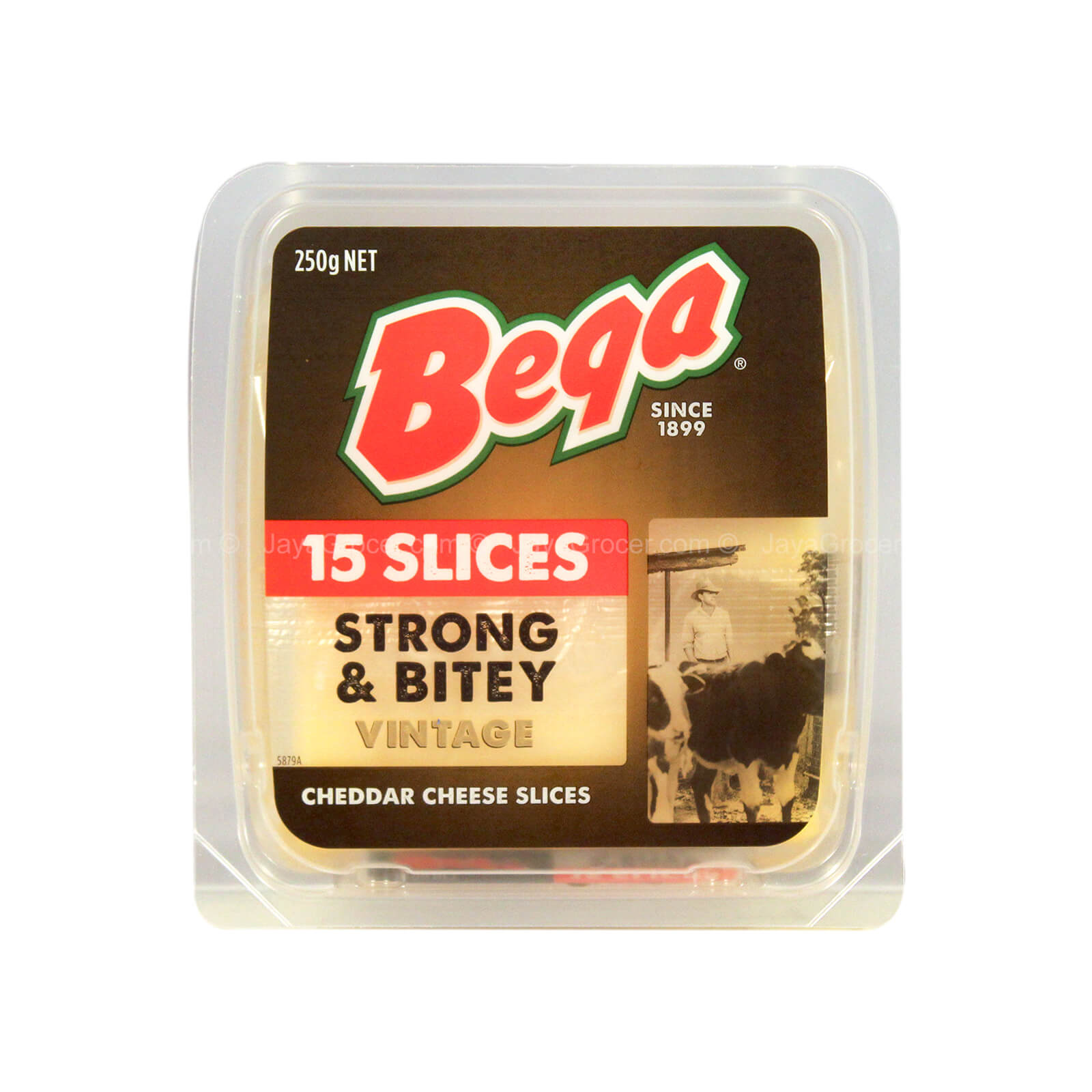 Bega Strong and Bitey Cheese Slices 250g – Jaya Grocer | Plaza Jelutong