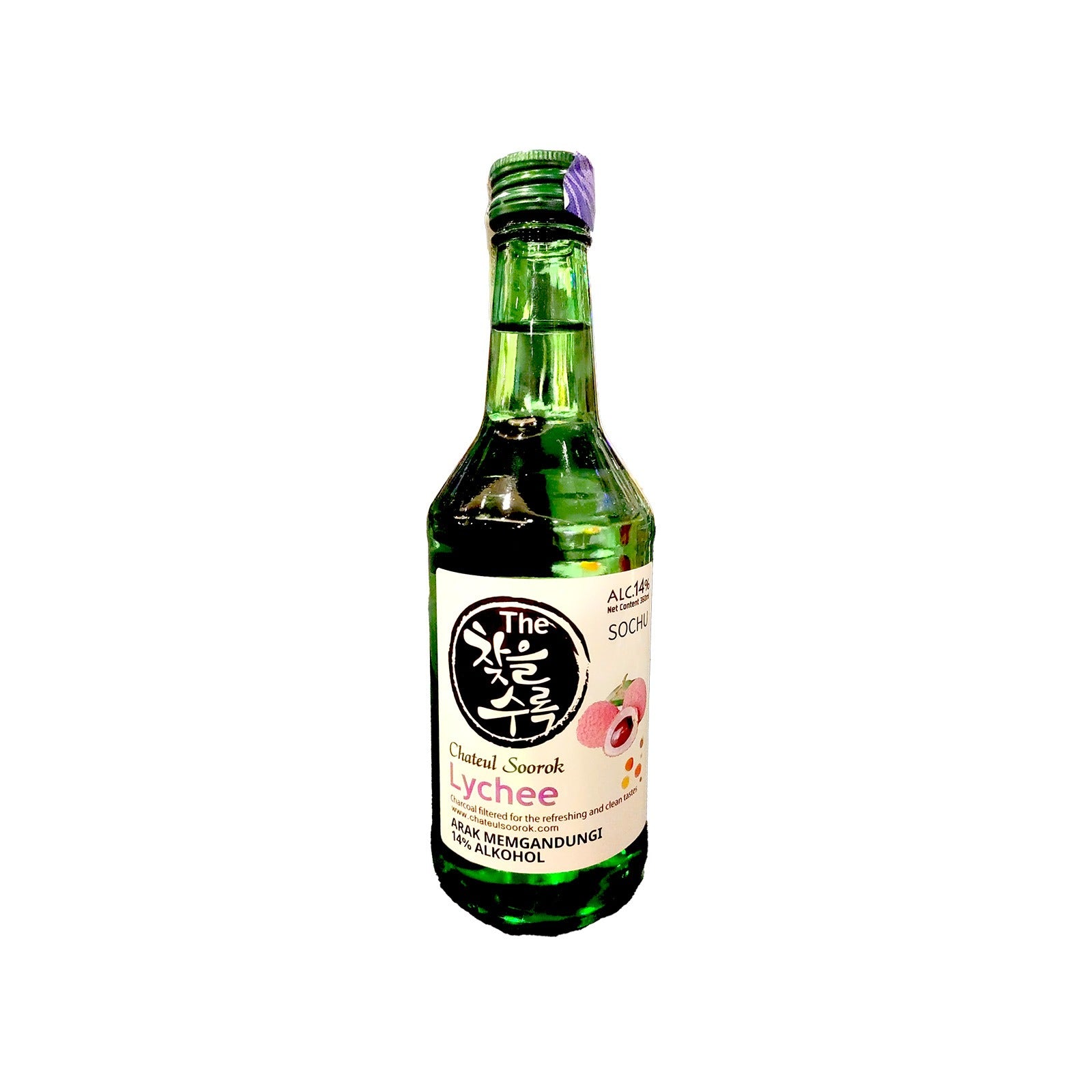 Chateaul Soorok Lychee Alcohol 14% Soju 360ml – Jaya Grocer | Plaza ...
