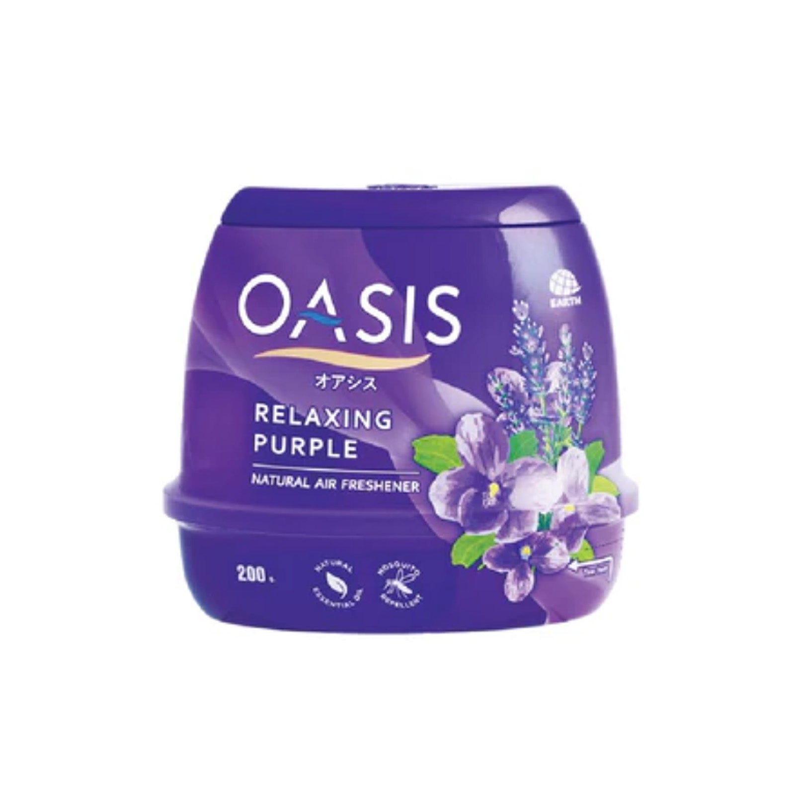 Oasis Air Fragrance Relaxing Purple Gel 24ml – Jaya Grocer | Plaza Jelutong