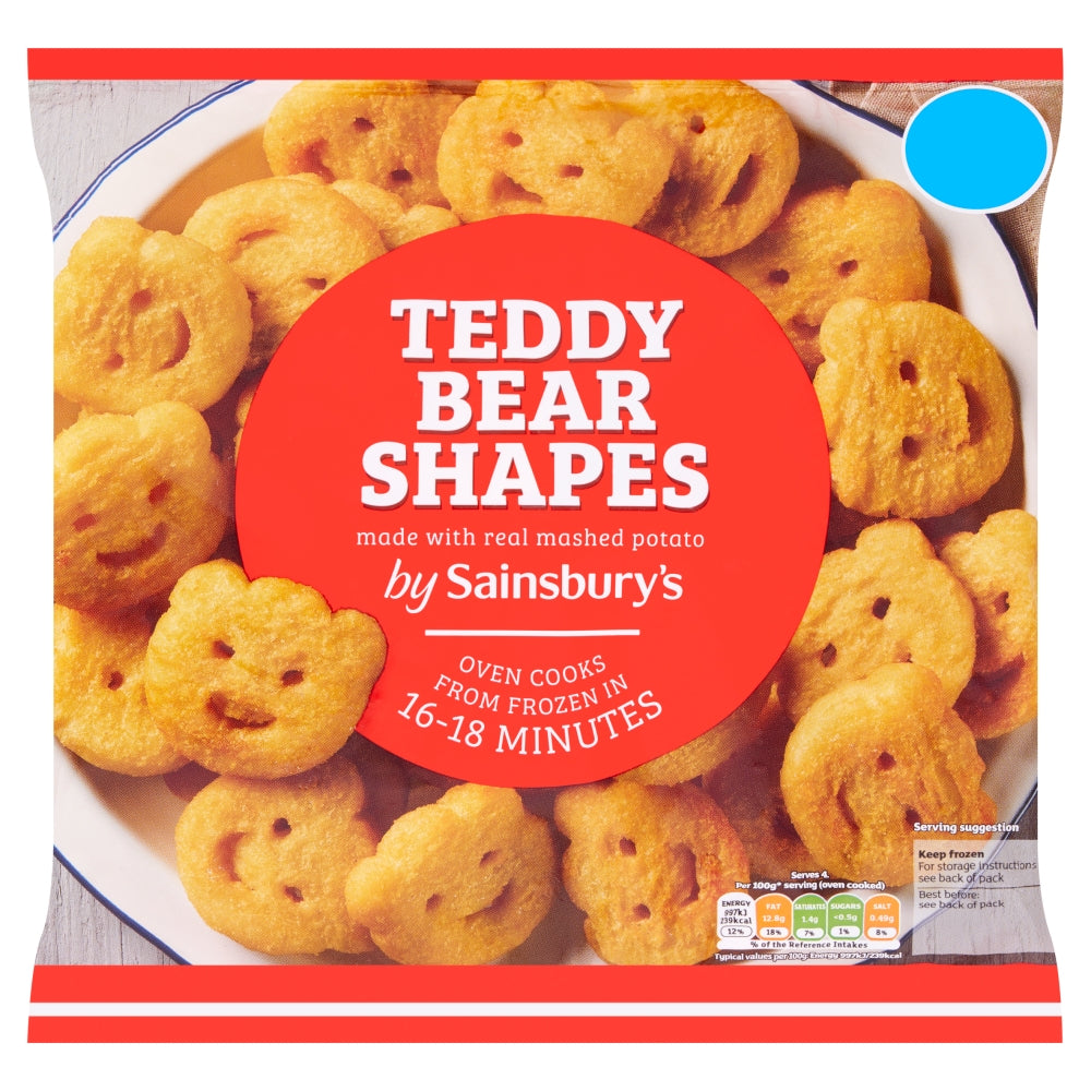 Sainsbury's Frozen Teddy Shapes Potatoes 500g – Jaya Grocer | Plaza ...