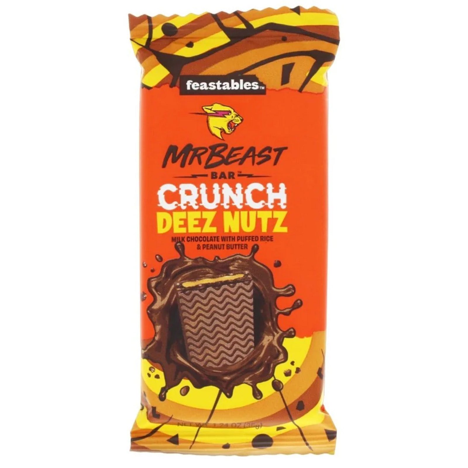 Feastables MrBeast Deez Nut Crunch Chocolate Bar 35g – Jaya Grocer ...