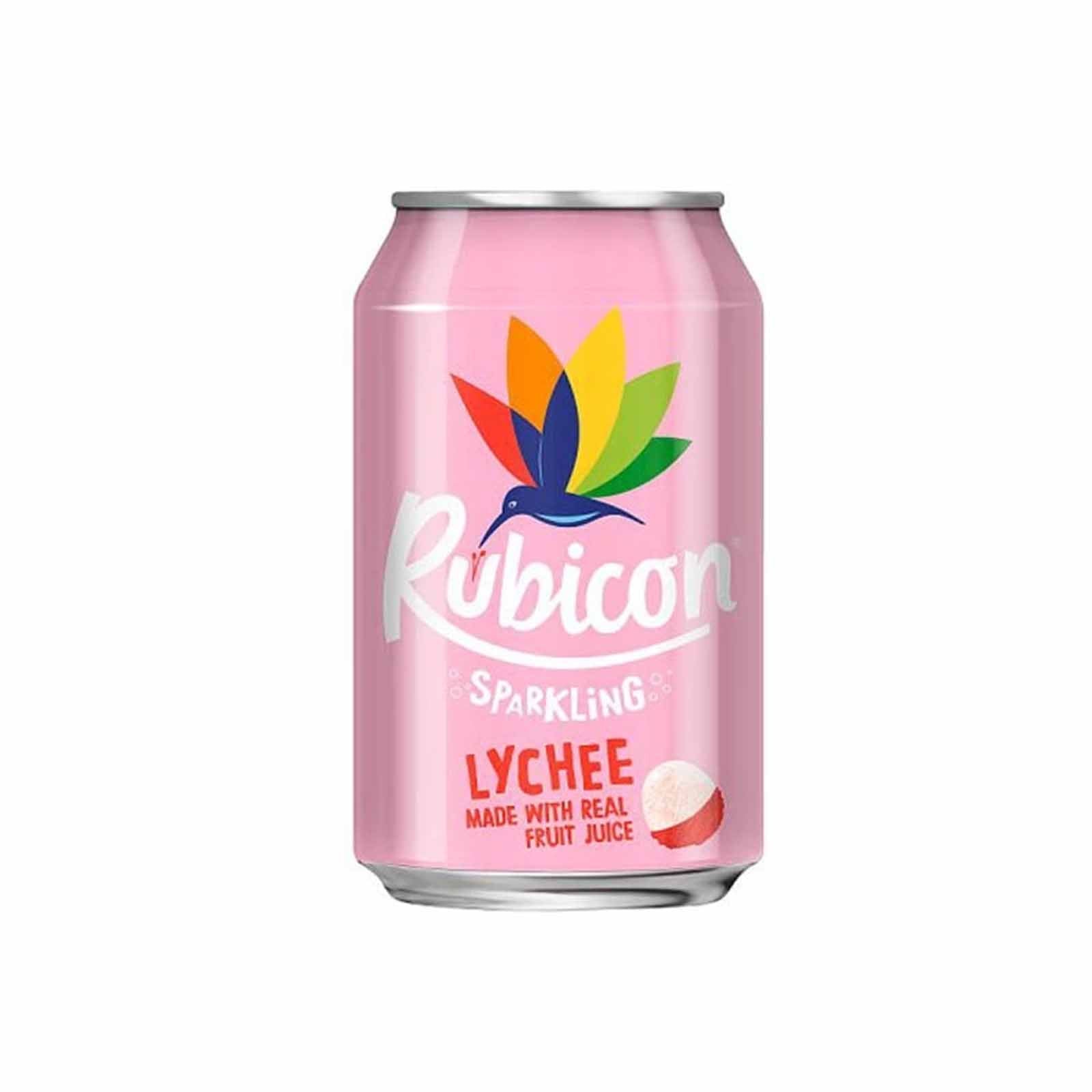 Rubicon Lychee Sparkling Cans 330ml – Jaya Grocer | Plaza Jelutong