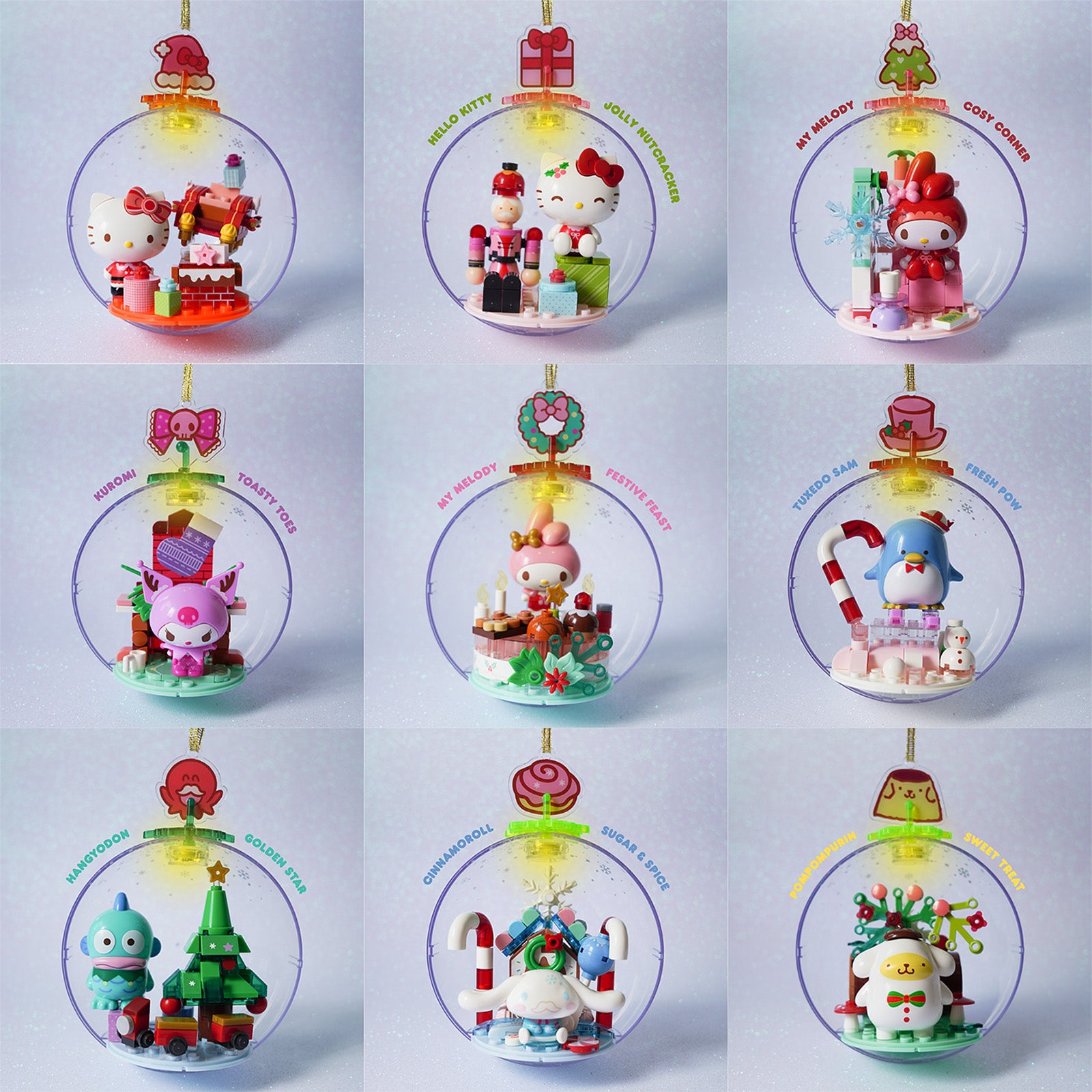 Sanrio Festive Bubbles Building Blocks Ornament Blind Box 300g – Jaya ...