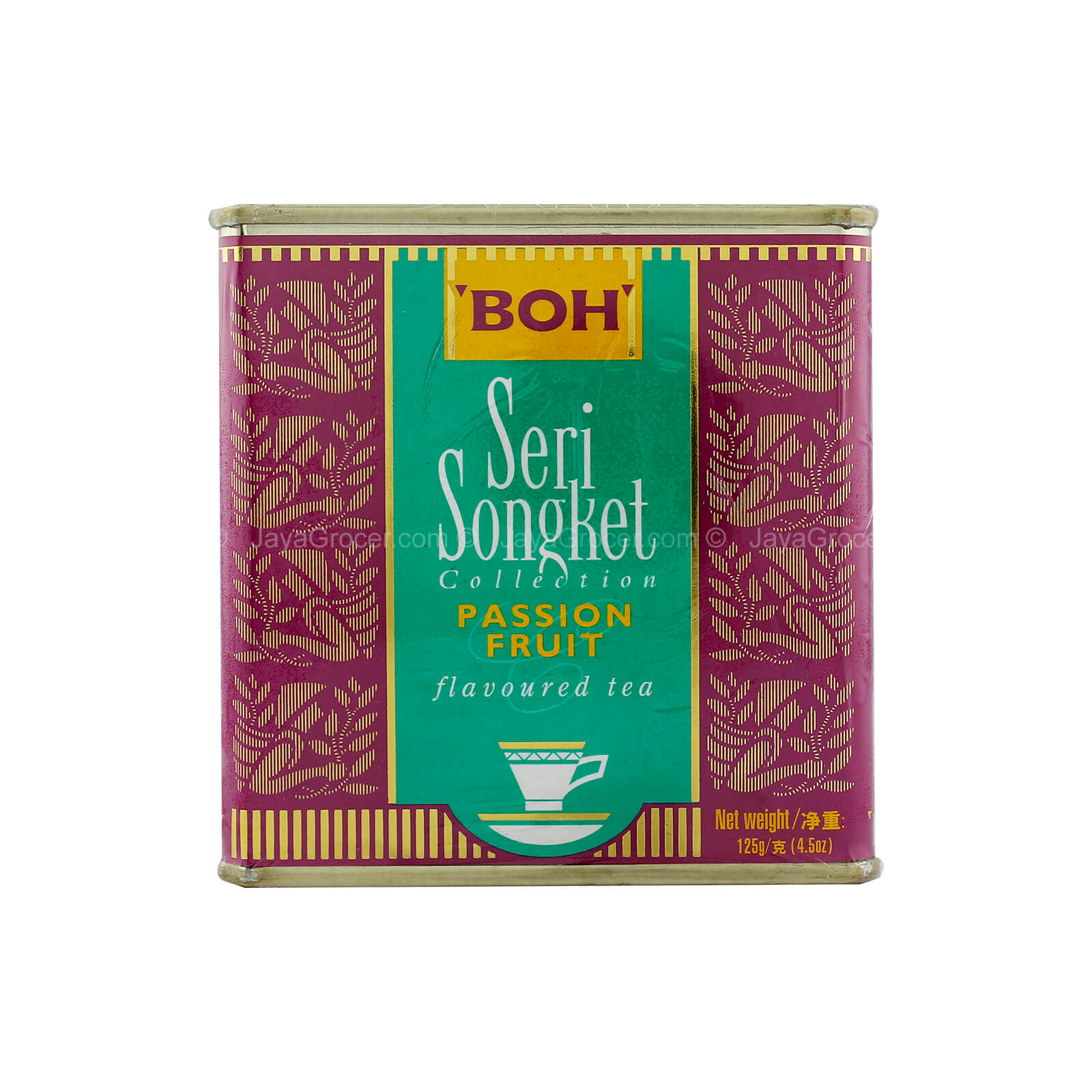 Boh Seri Songket Collection Passion Fruit Flavoured Tea 125g – Jaya ...