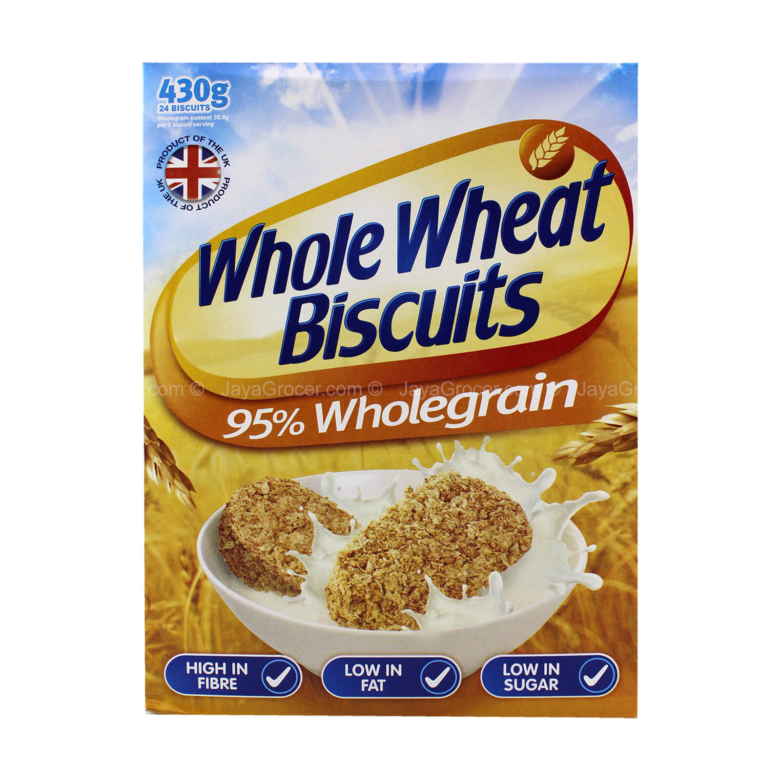 WHOLE WHEAT BISCUITS 430G – Jaya Grocer | Plaza Jelutong