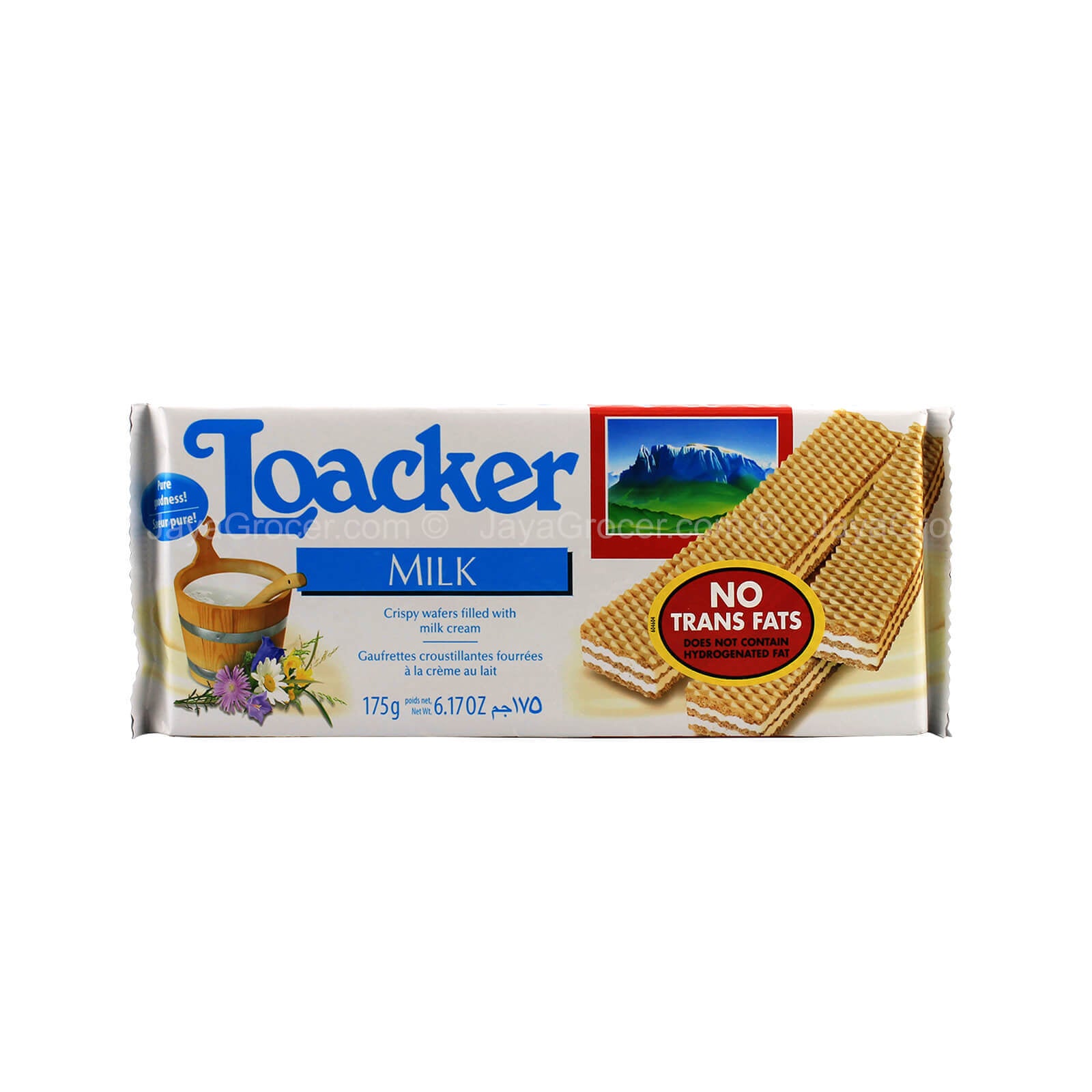 Loacker Milk Cream Wafer 175g – Jaya Grocer | Plaza Jelutong