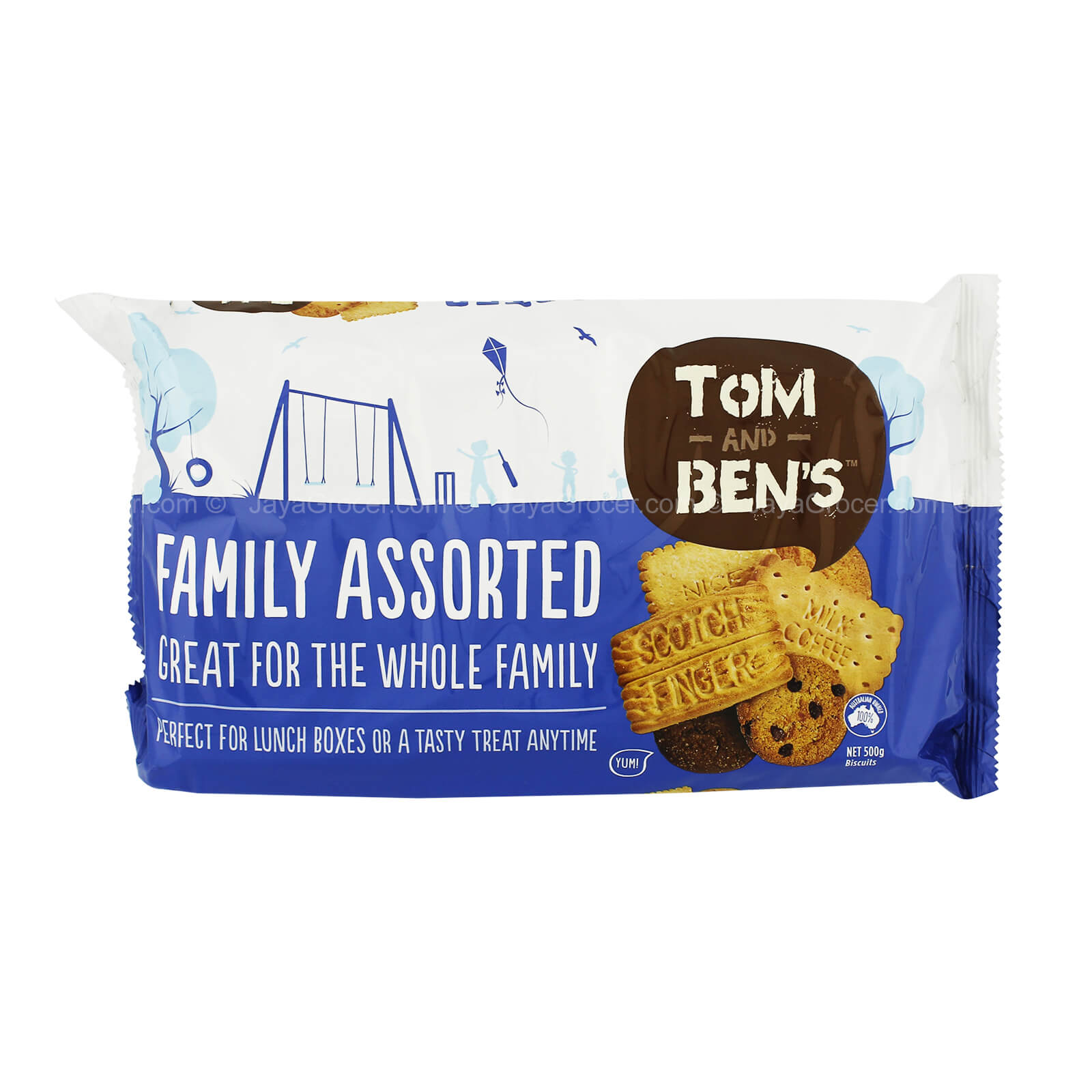 Tom and Ben’s Family Assorted Biscuits 500g