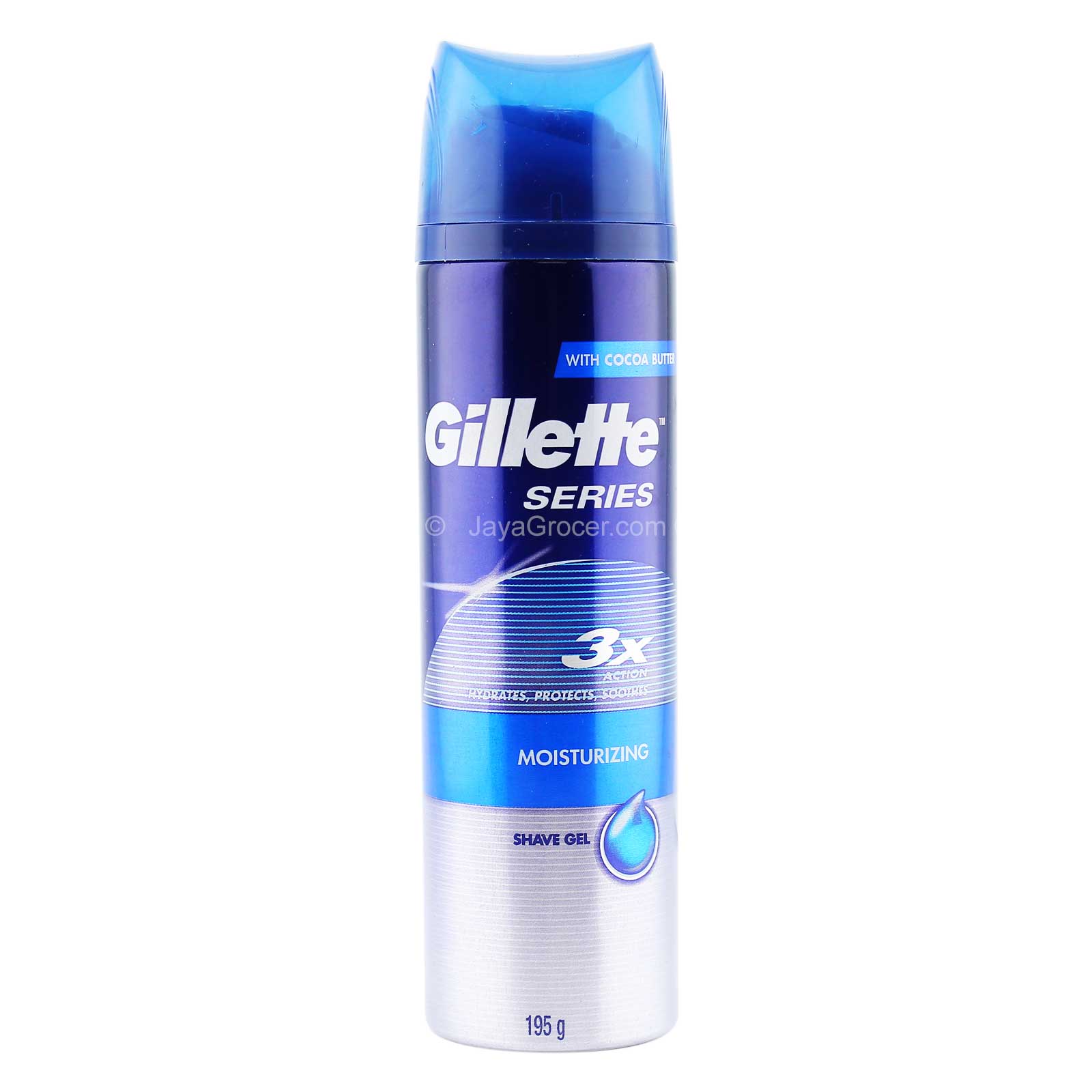 Gillette Series Moisturizing with Cocoa Butter Shave Gel 195g – Jaya ...