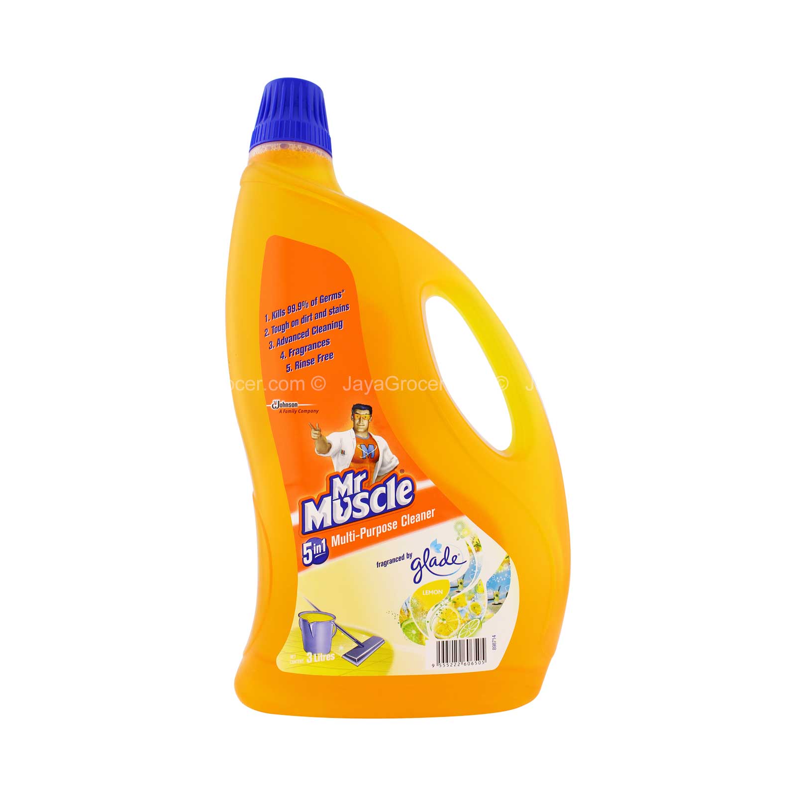 Mr Muscle 5 in 1 Multi-Purpose Cleaner Glade Lemon 3L – Jaya Grocer ...