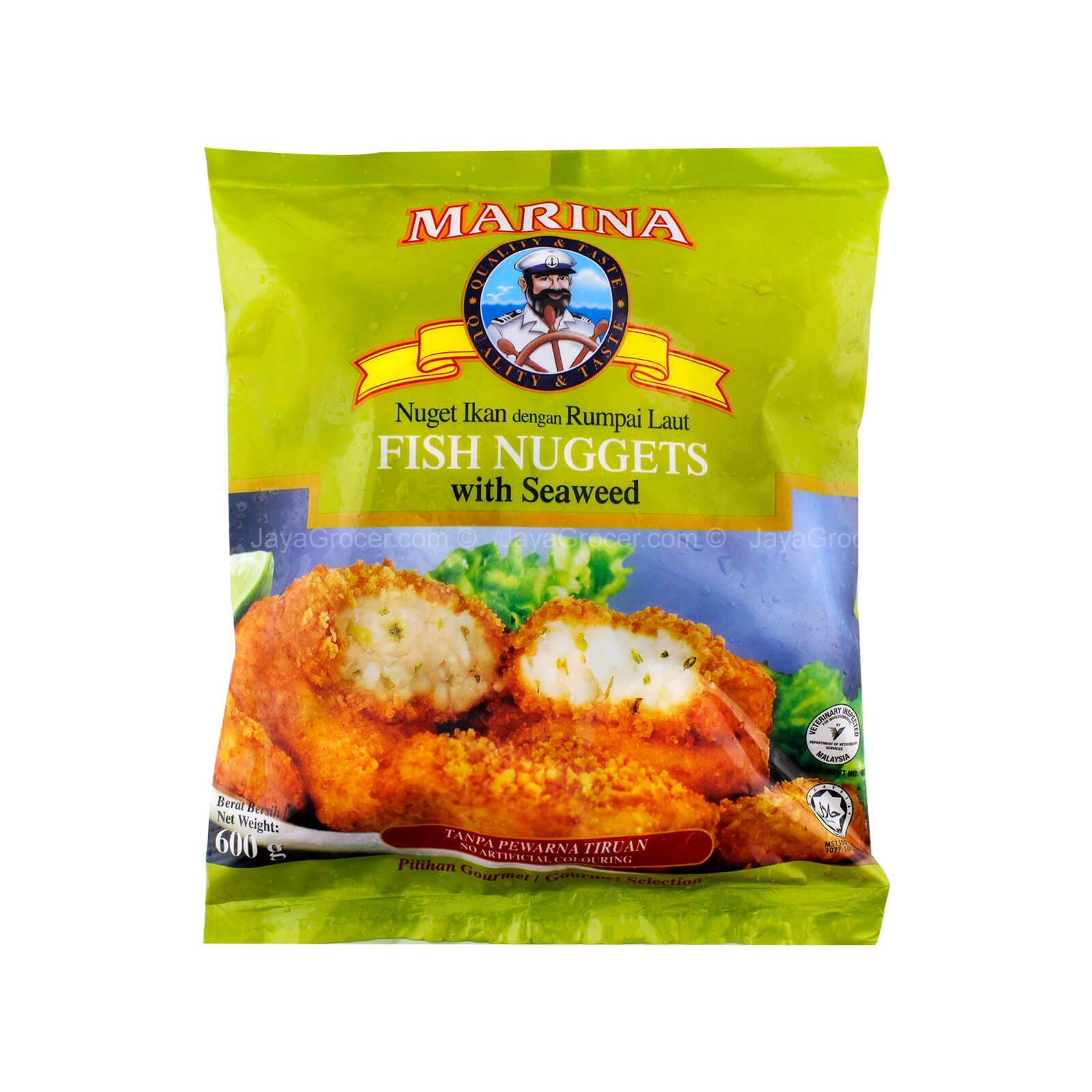 Marina Fish Nuggets with Seaweed 600g – Jaya Grocer | Plaza Jelutong