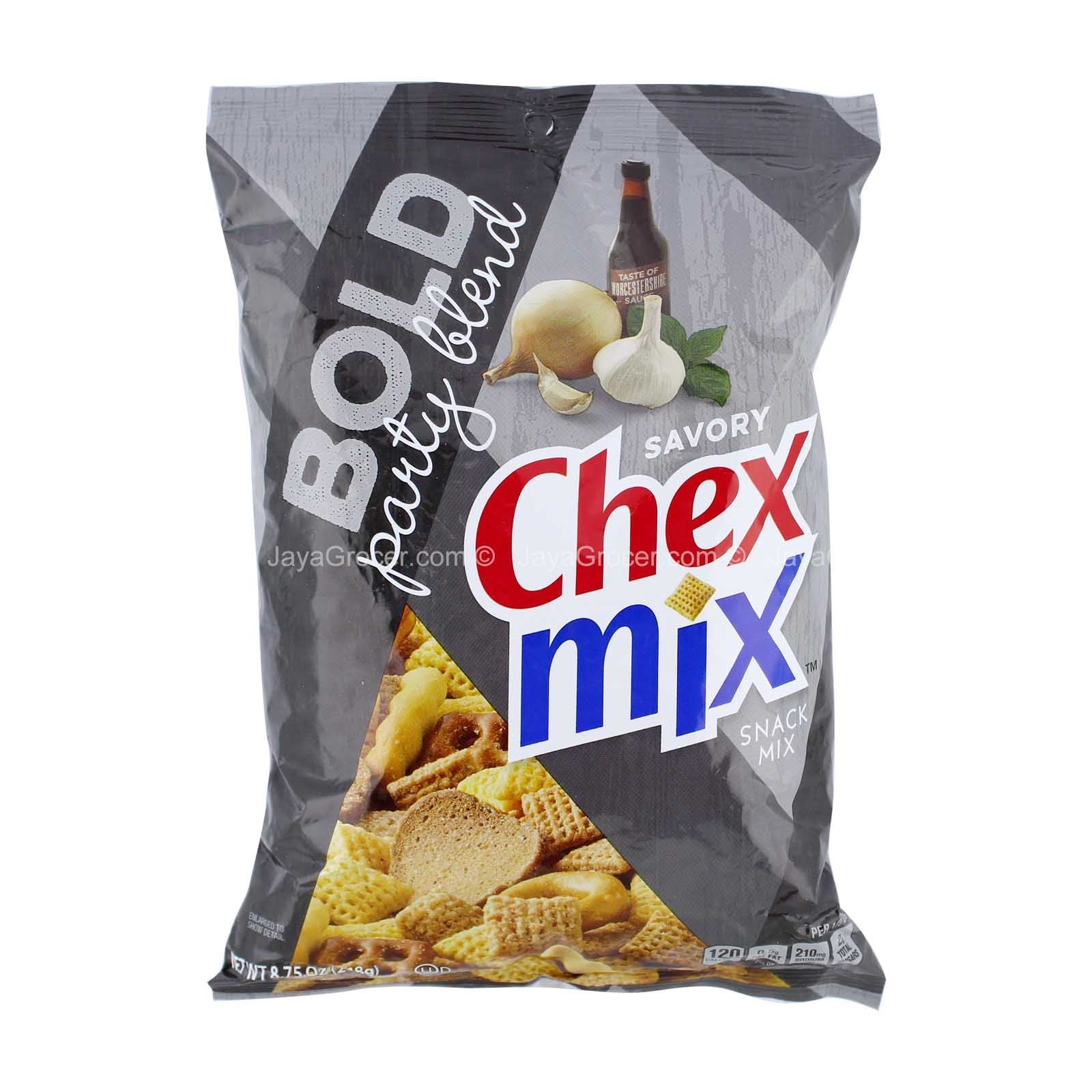 Chex Mix Bold Party Blend Snack Mix 360g – Jaya Grocer | Plaza Jelutong