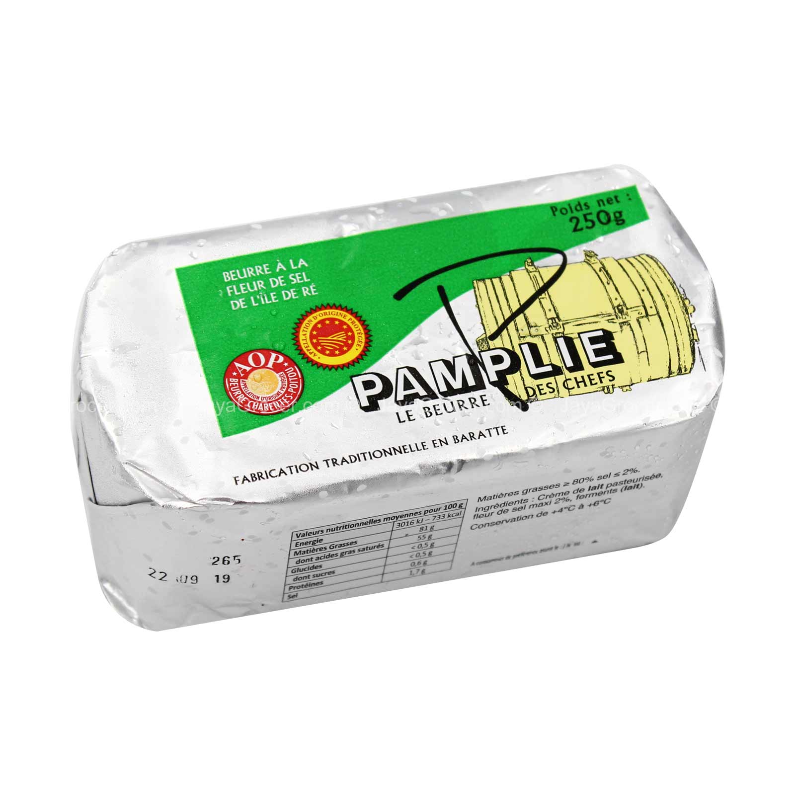 Pamplie Wafer Butter Salt Flower Re Island 250g – Jaya Grocer | Plaza ...