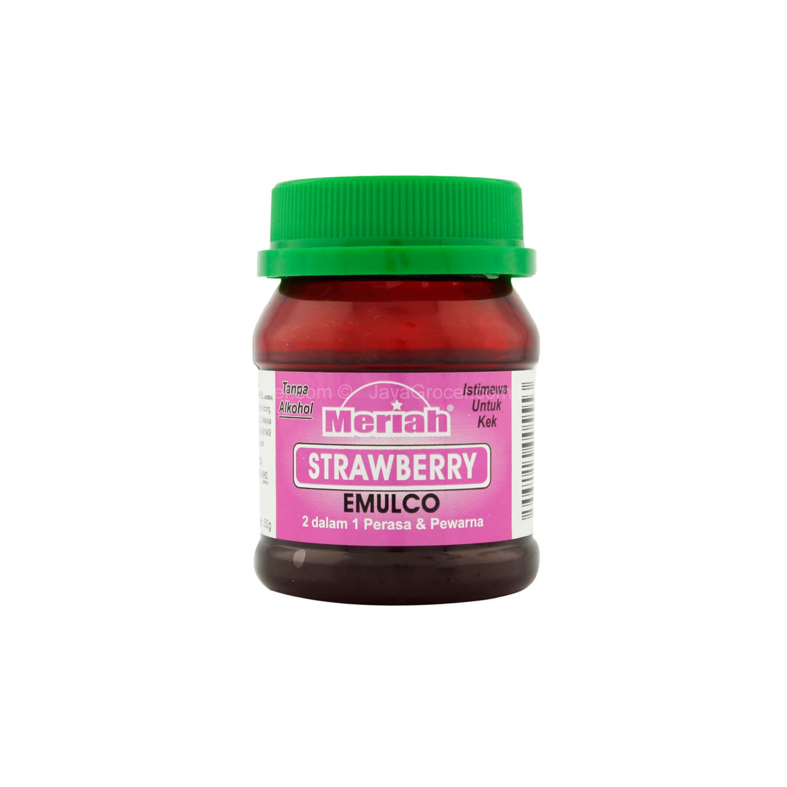 Meriah Strawberry Emulco 50g – Jaya Grocer | Plaza Jelutong