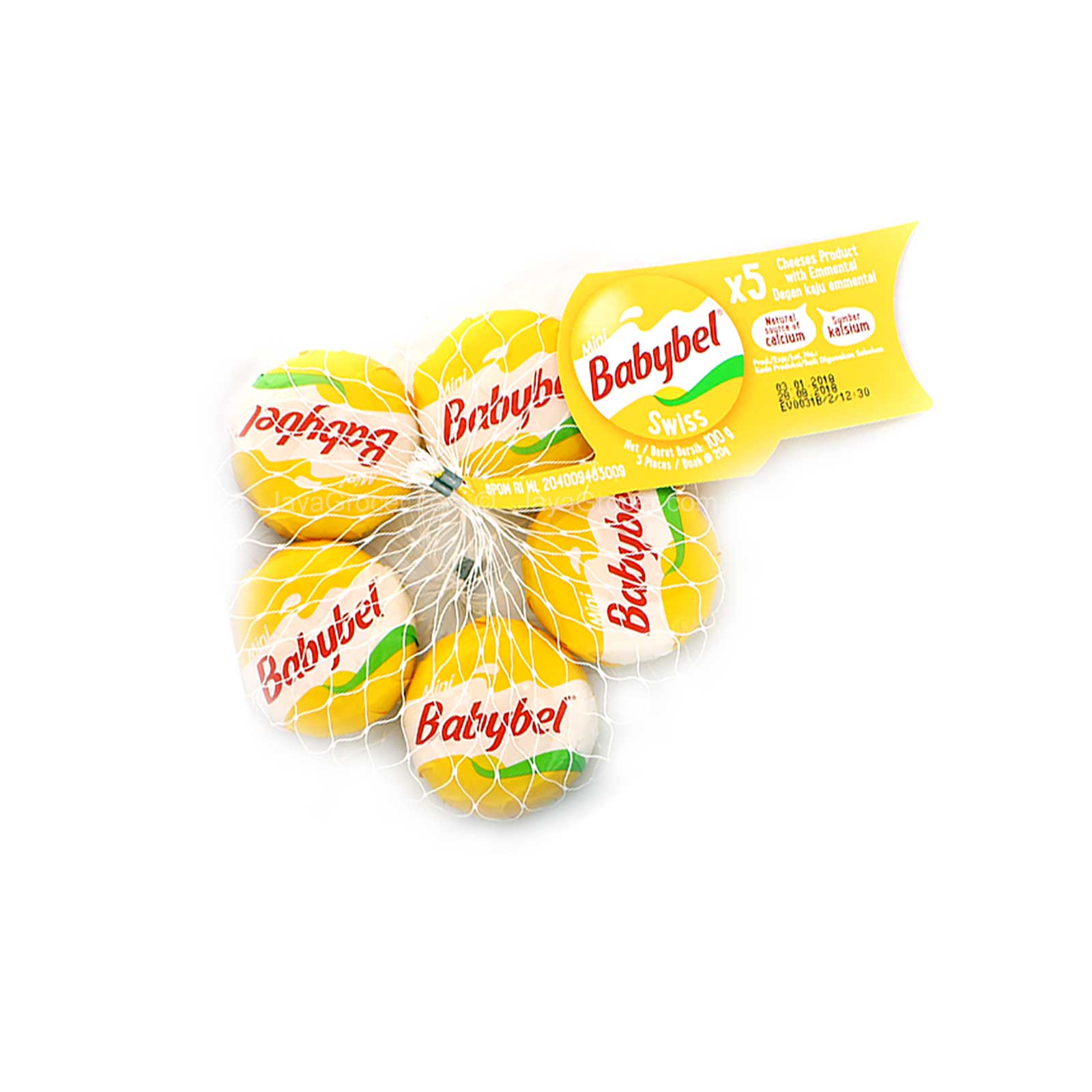 Mini Babybel Emmental Swiss Cheese 100g – Jaya Grocer | Plaza Jelutong