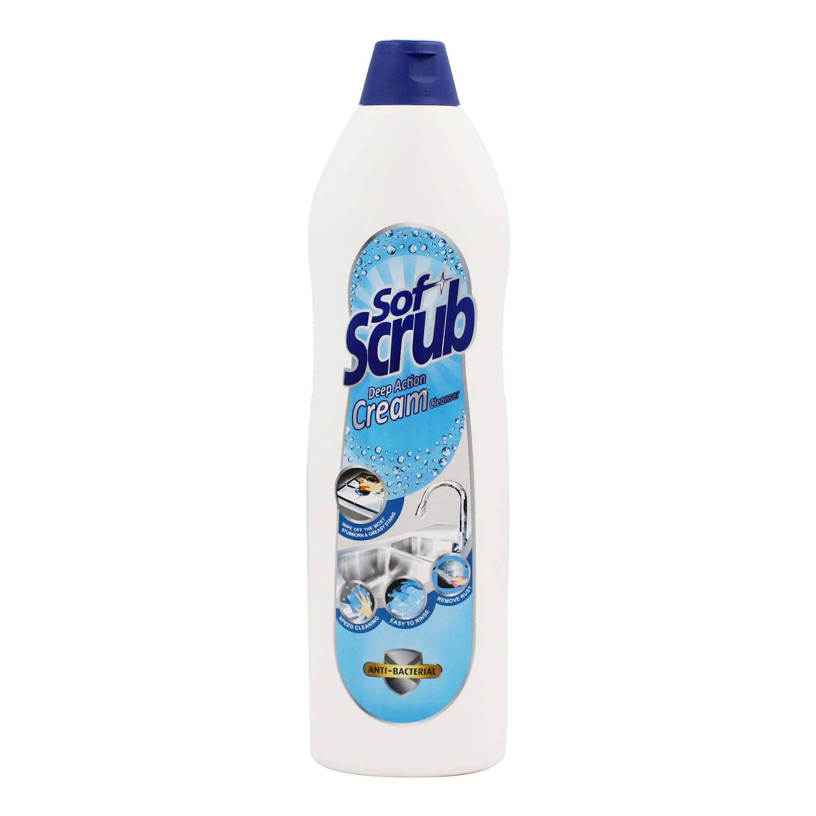 Sof Scrub Antibacterial Cream Cleanser 500ml – Jaya Grocer | Plaza Jelutong