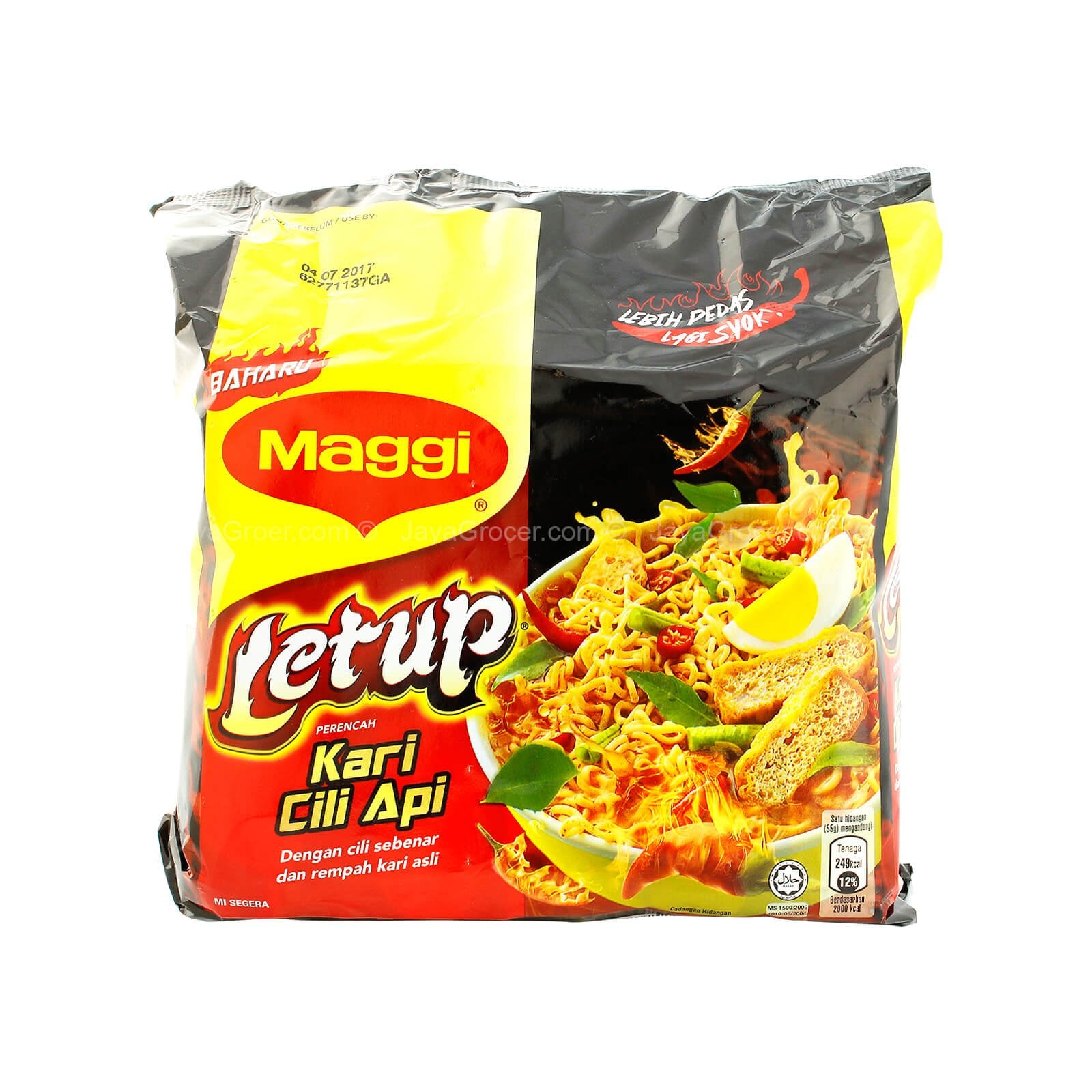 Maggi Curry Letup Cili Api Instant Noodles 110g x 5 packs – Jaya Grocer ...
