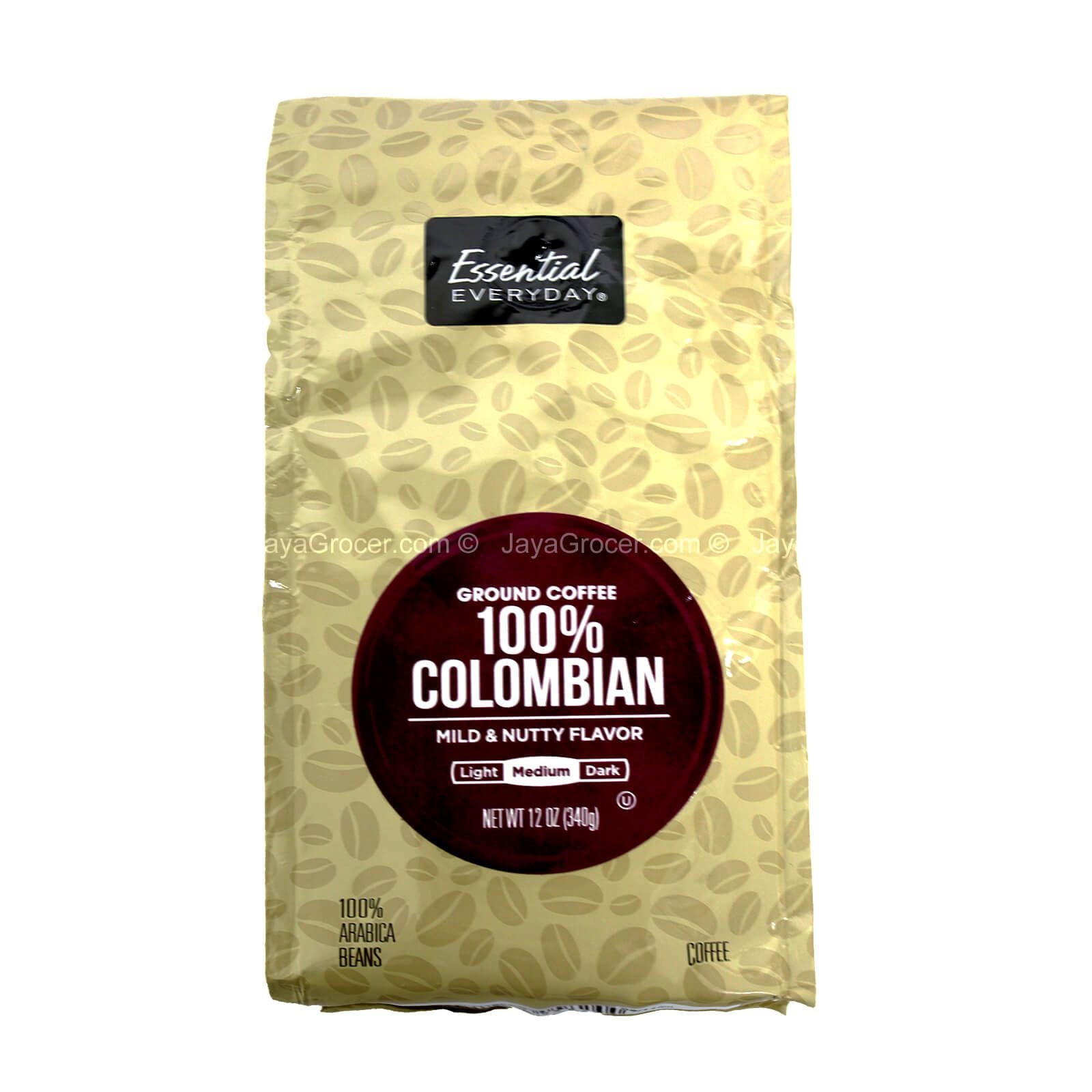 Essential Everyday 100% Colombian Ground Coffee 340g – Jaya Grocer ...