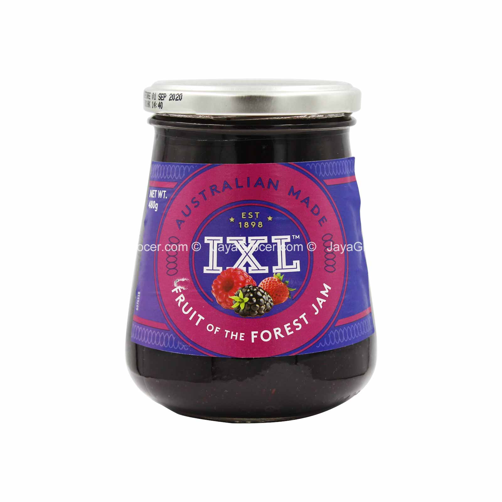 IXL Fruit of The Forest Jam 480g – Jaya Grocer | Plaza Jelutong