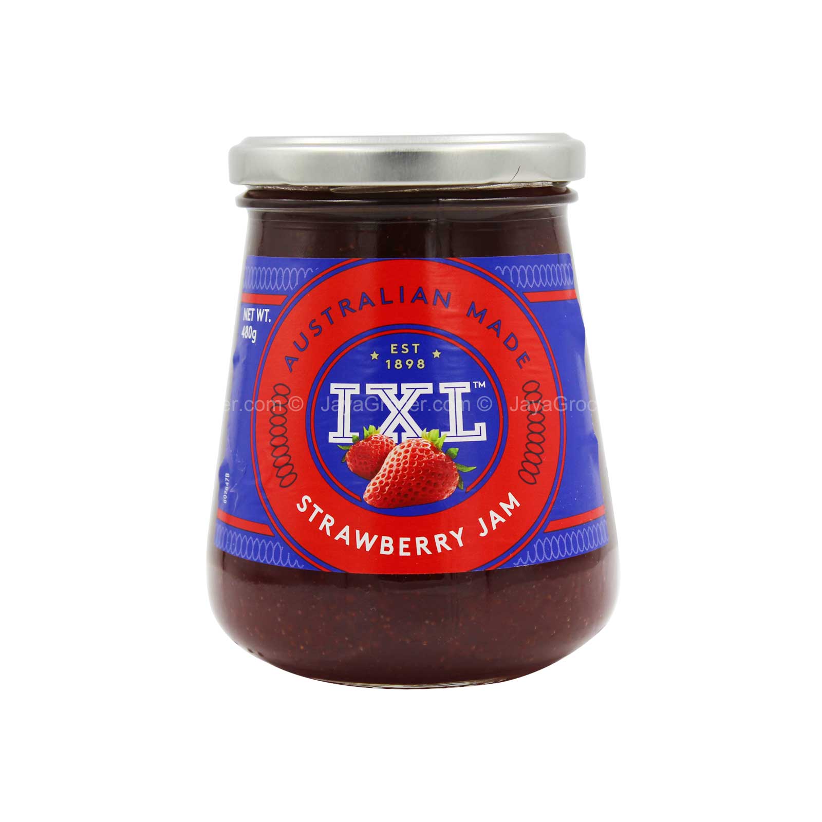 IXL Strawberry Jam 480g – Jaya Grocer | Plaza Jelutong