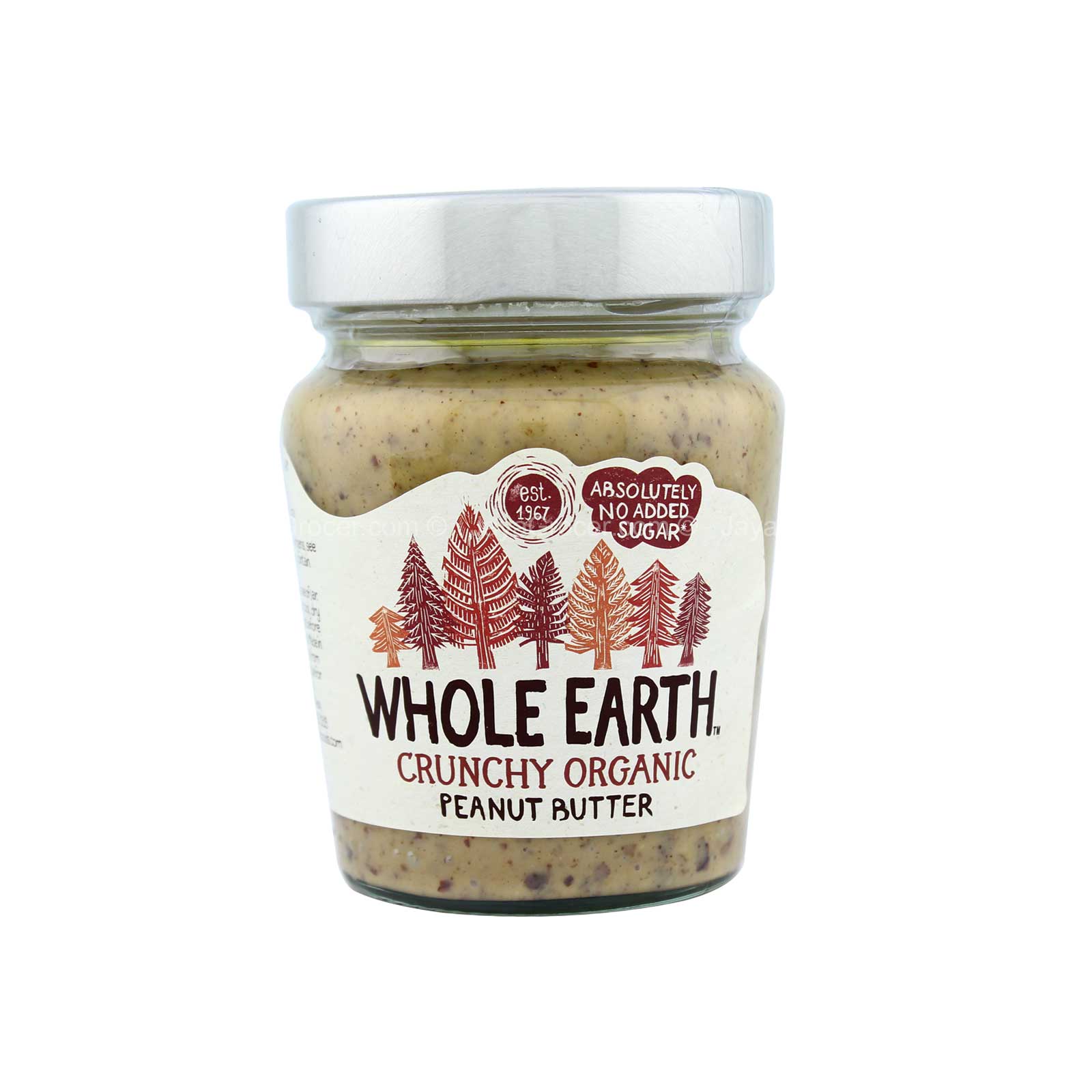 WHOLE EARTH CRUNCHY ORGANIC P/BTR 227G – Jaya Grocer | Plaza Jelutong