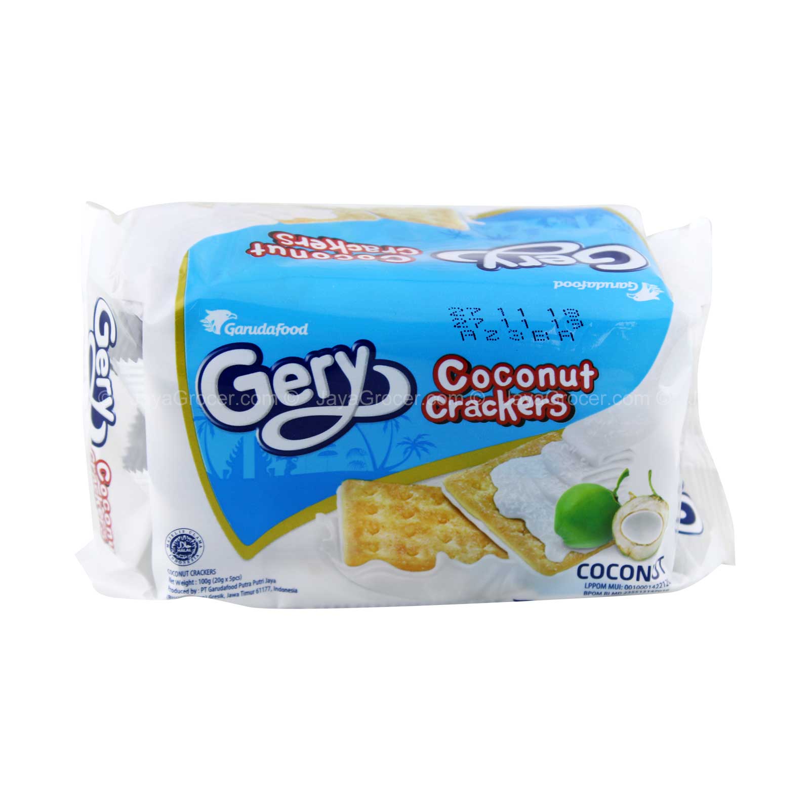 Garuda Food Gery Coconut Crackers 110g – Jaya Grocer | Plaza Jelutong