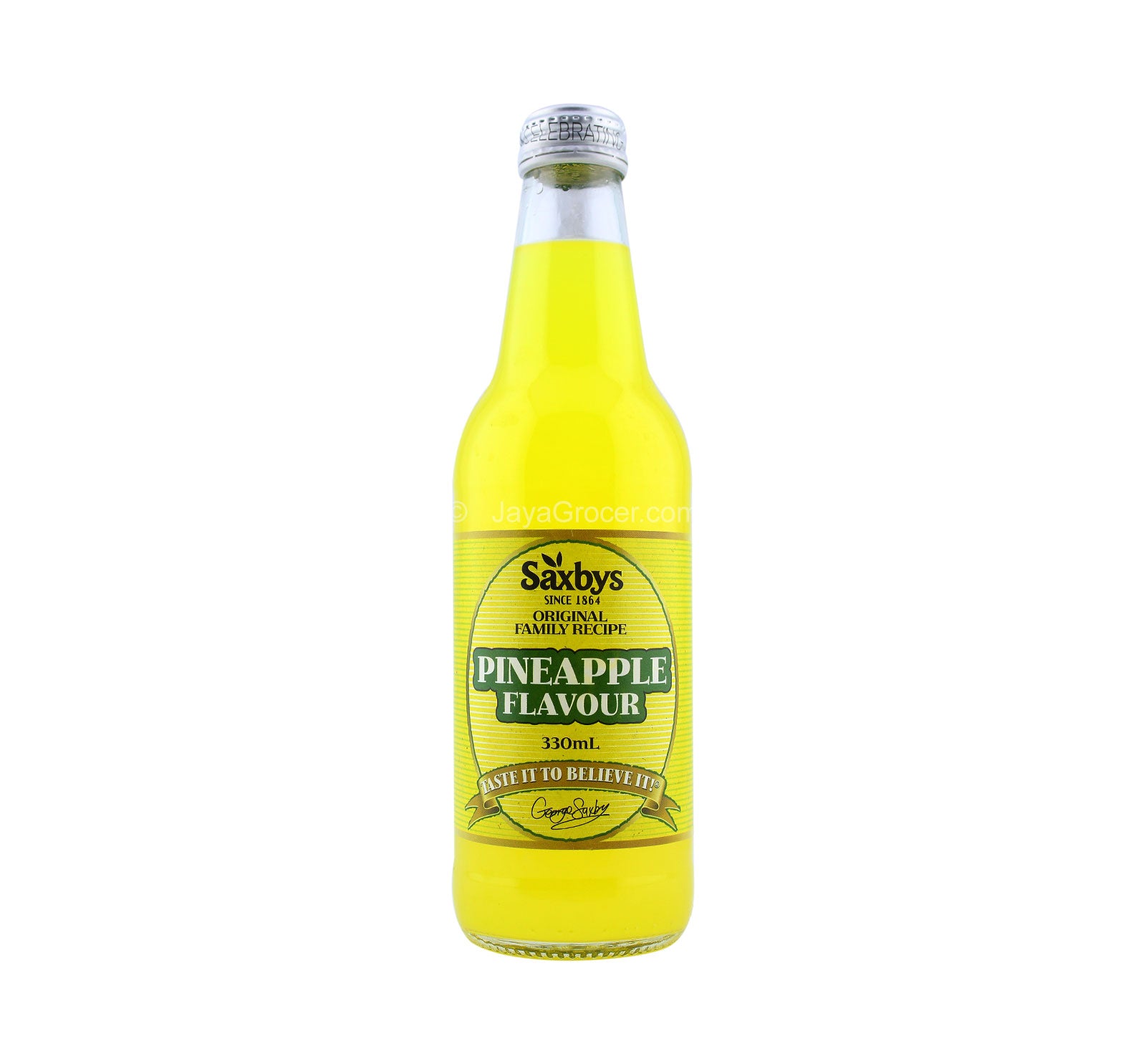 Saxbys Pineapple Soft Drink 330ml – Jaya Grocer | Plaza Jelutong
