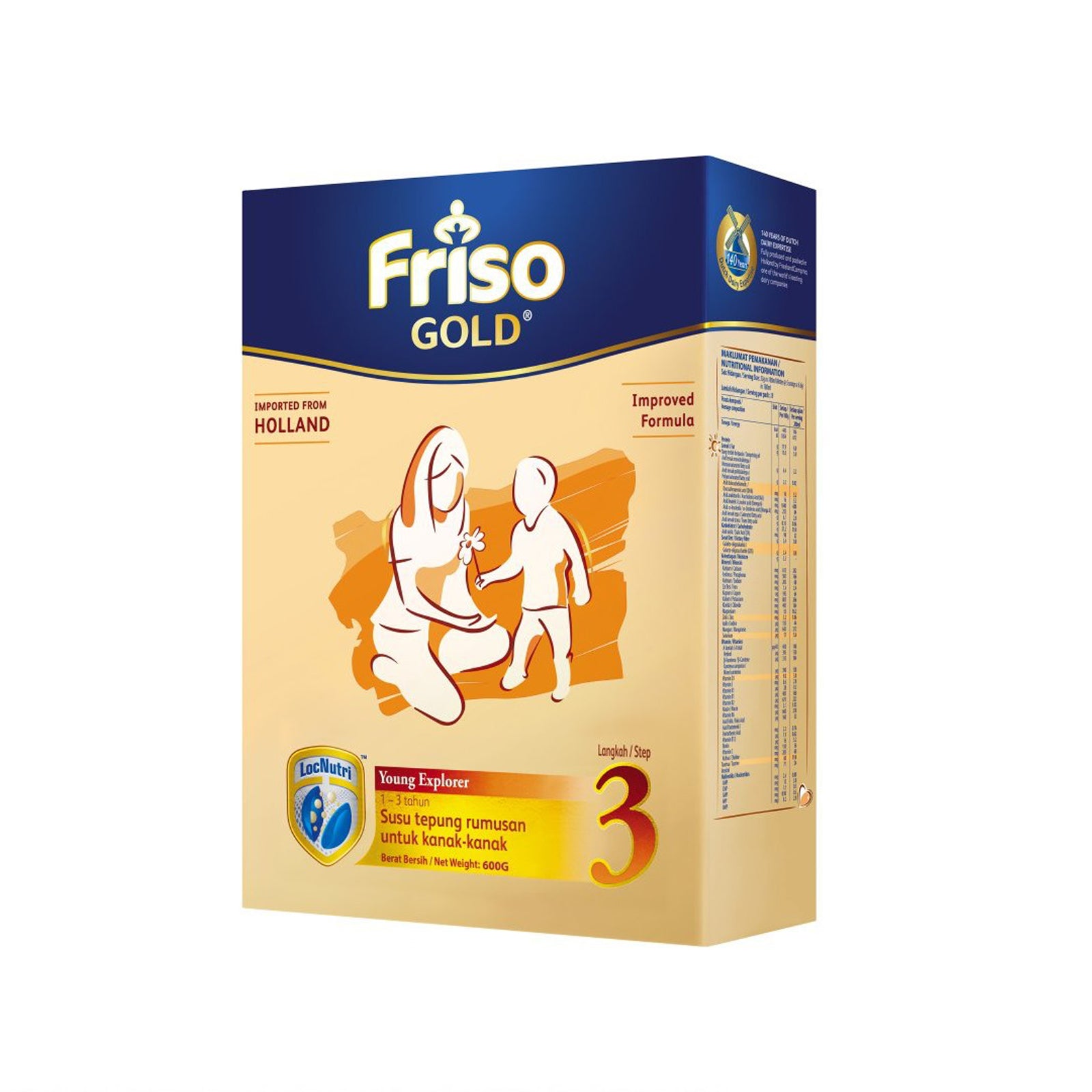 Friso Gold Young Explorer Step 3 Milk Powder 600g – Jaya Grocer | Plaza ...